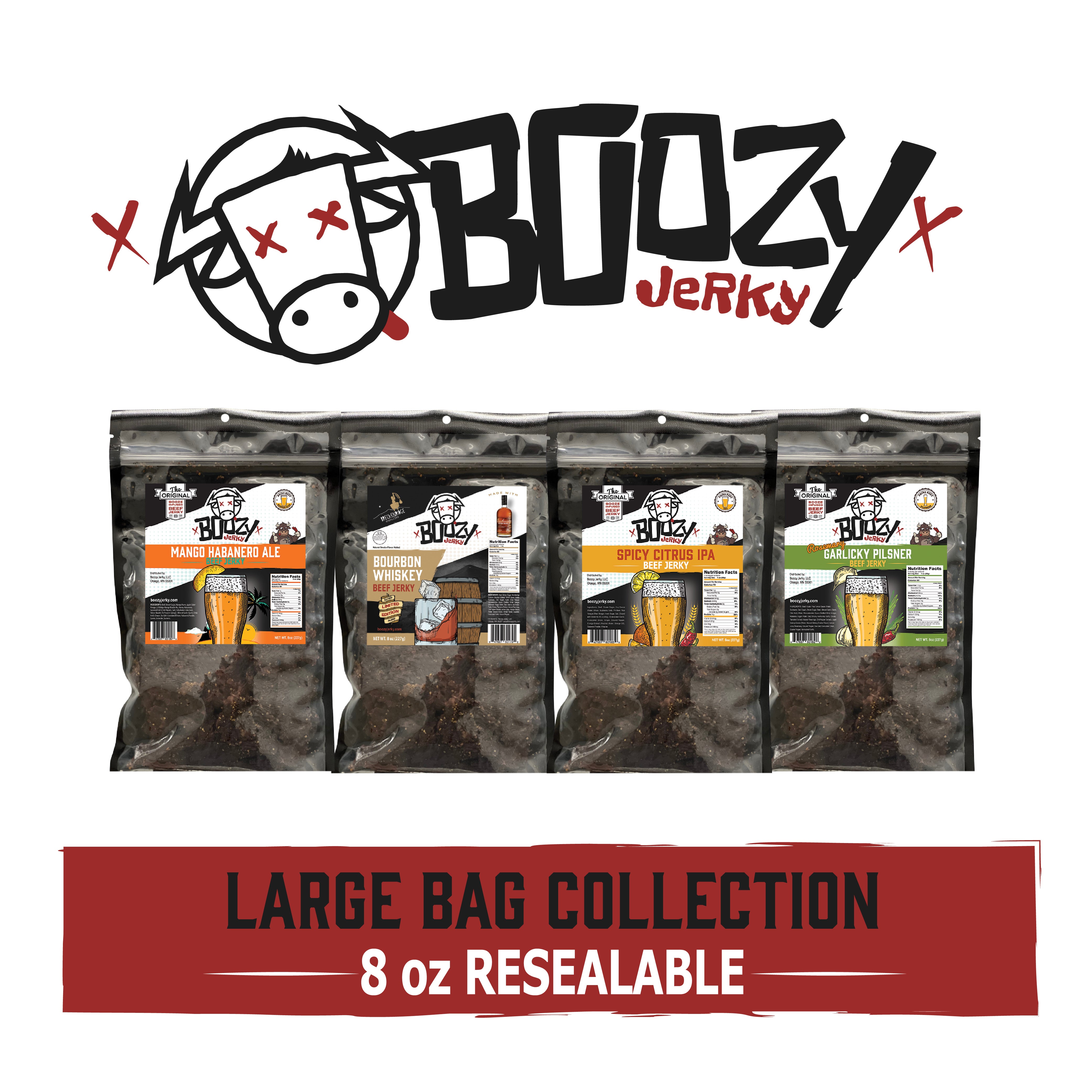 Growler Bags (To Share) – Boozy Jerky
